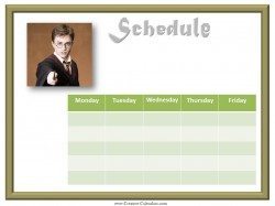 Weekly Planner for Boys