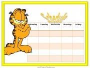 Weekly Planner for Boys