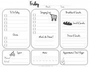 Daily Planner Template