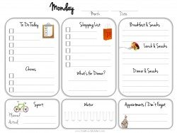 Daily Planner Template