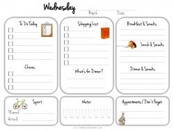Daily Planner Template