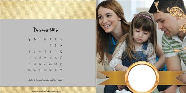 Rectangular Photo Calendars