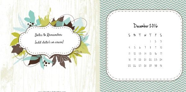 Rectangular Photo Calendars