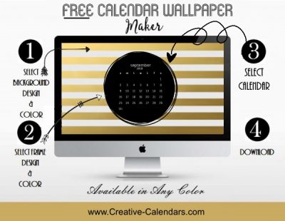 Free Calendar Wallpaper Maker | Create Online