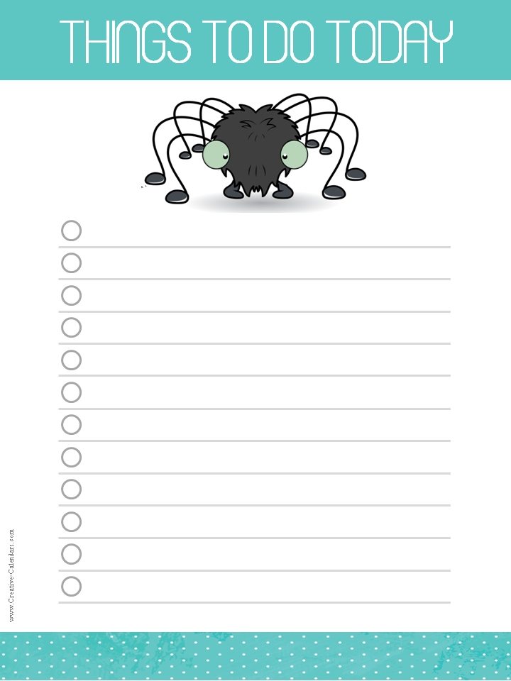 To Do List Template To Do List Template